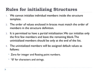 Lecture 19 - Struct and Union | PPT