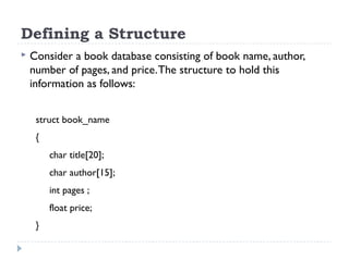 Lecture 19 - Struct and Union | PPT