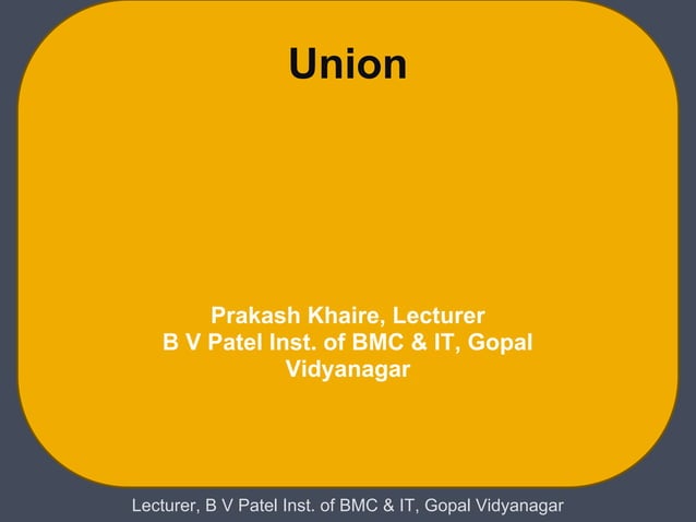 Lecture19 unionsin c.ppt