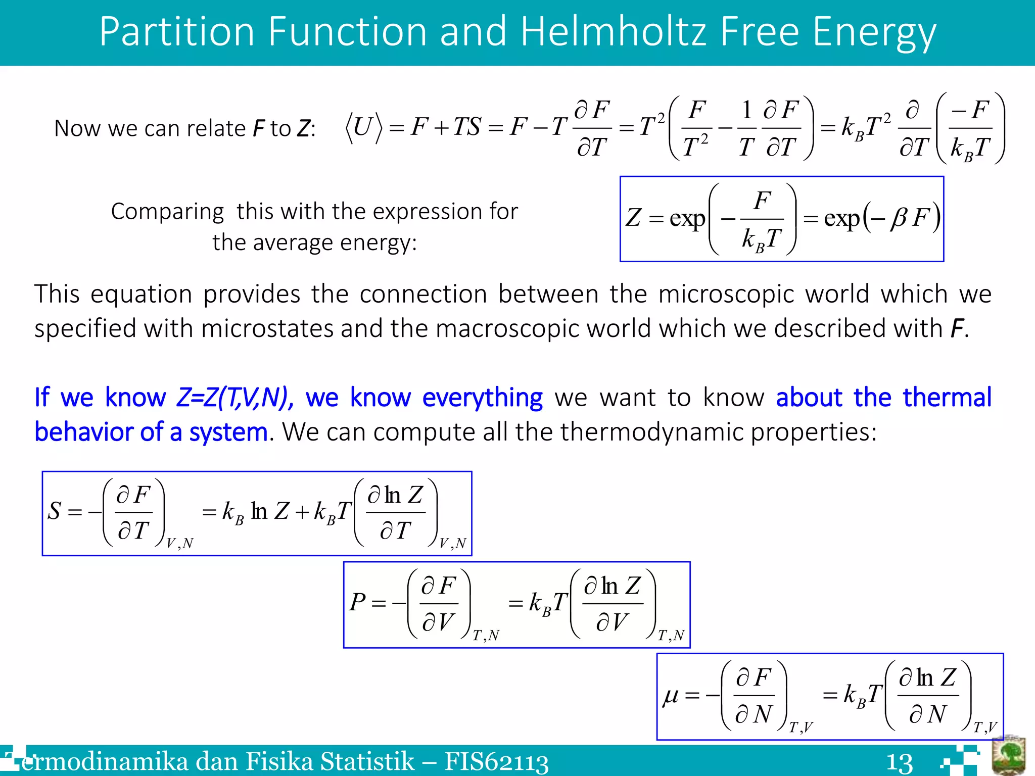 Lecture 19 Boltzmann Statistics.pptx
