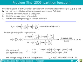Lecture 19 Boltzmann Statistics.pptx