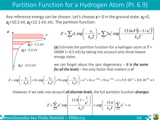 Lecture 19 Boltzmann Statistics.pptx