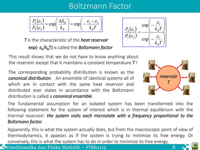 Lecture 19 Boltzmann Statistics.pptx