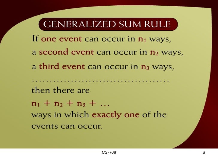 Lecture 19 Counting 5222