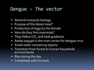 Emerging vector borne diseases (Dengue) | PPTX