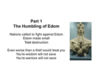 Lecture 19; Obadiah | PPTX