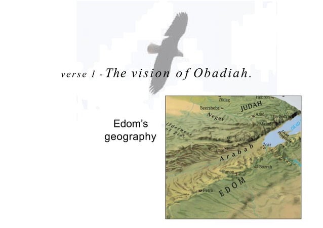 Lecture 19; Obadiah | PPTX