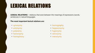 Lecture 19 semantics | PPTX