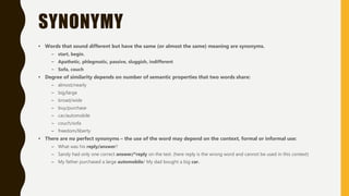 Lecture 19 semantics | PPT