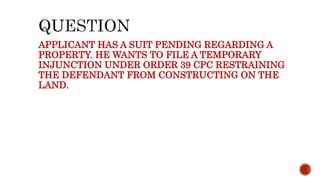 Lecture 19, Temporary Injunctions - Part I.pptx