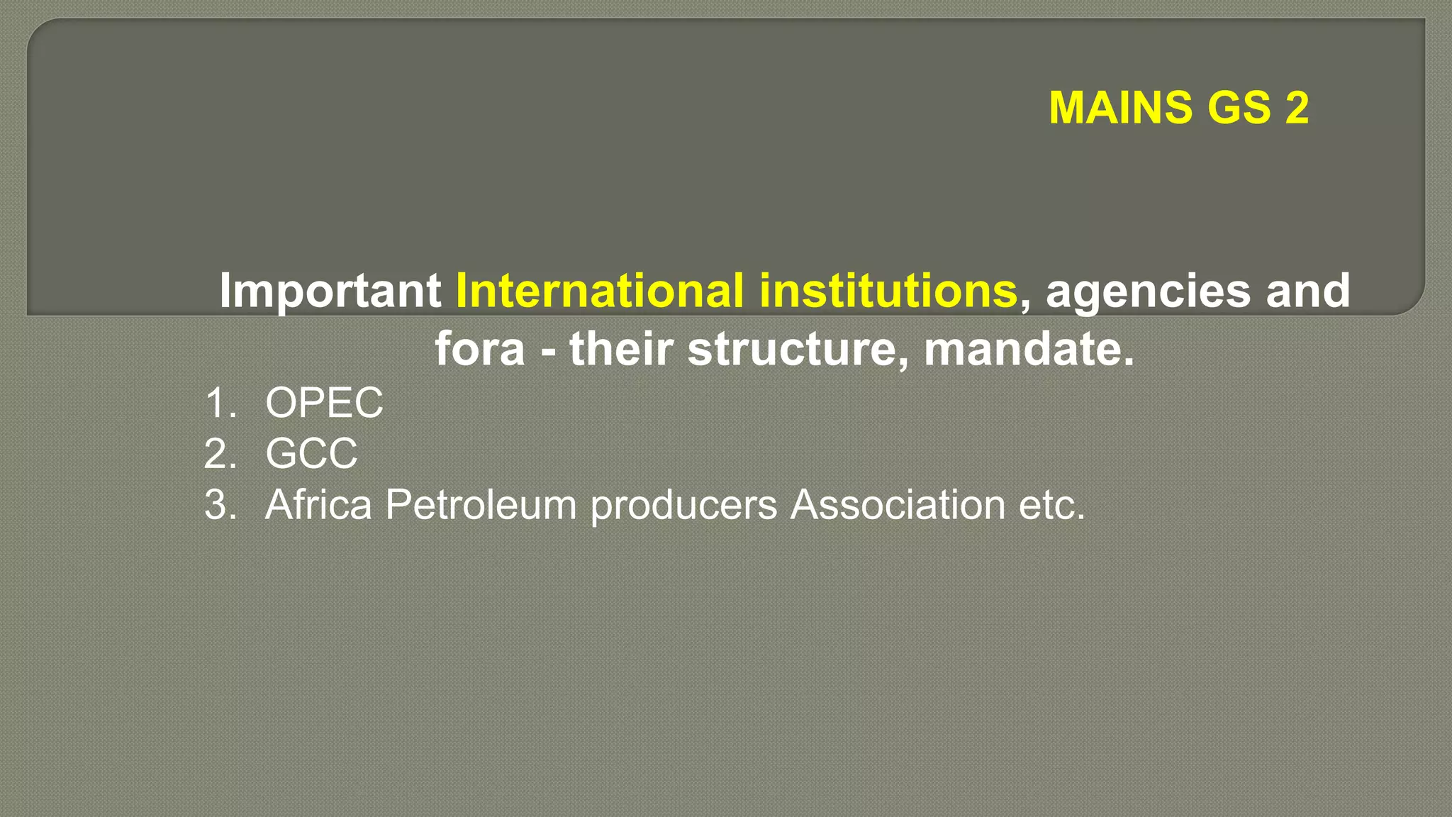 Energy - Introduction Article (Science & Technology) | PPT