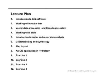 Lecture 1a introduction to arc gis | PPT