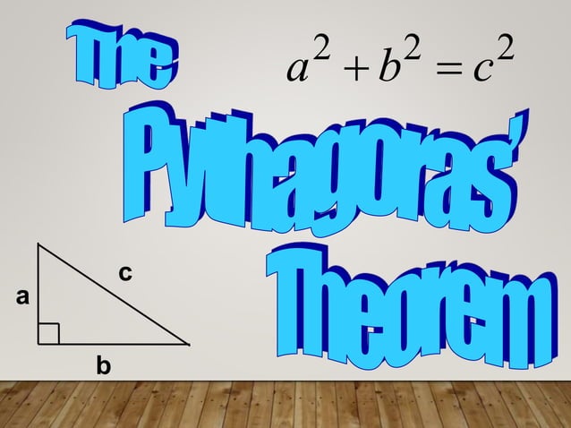 Pythagoras' Theorem | PPT