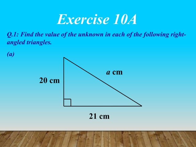Pythagoras' Theorem | PPT