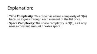 Lecture 1 Abstract Data Types of Complexity Analysis of Big Oh Notation ...
