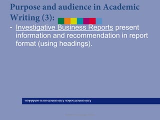 Lecture 1 academic writing in english final | PPT