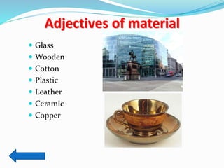 Lecture 1 adj adverb | PPTX | Asia Travel | Travel Locations