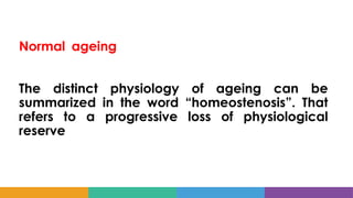 lecture 1_Ageing and the clinical implications of some age-related ...