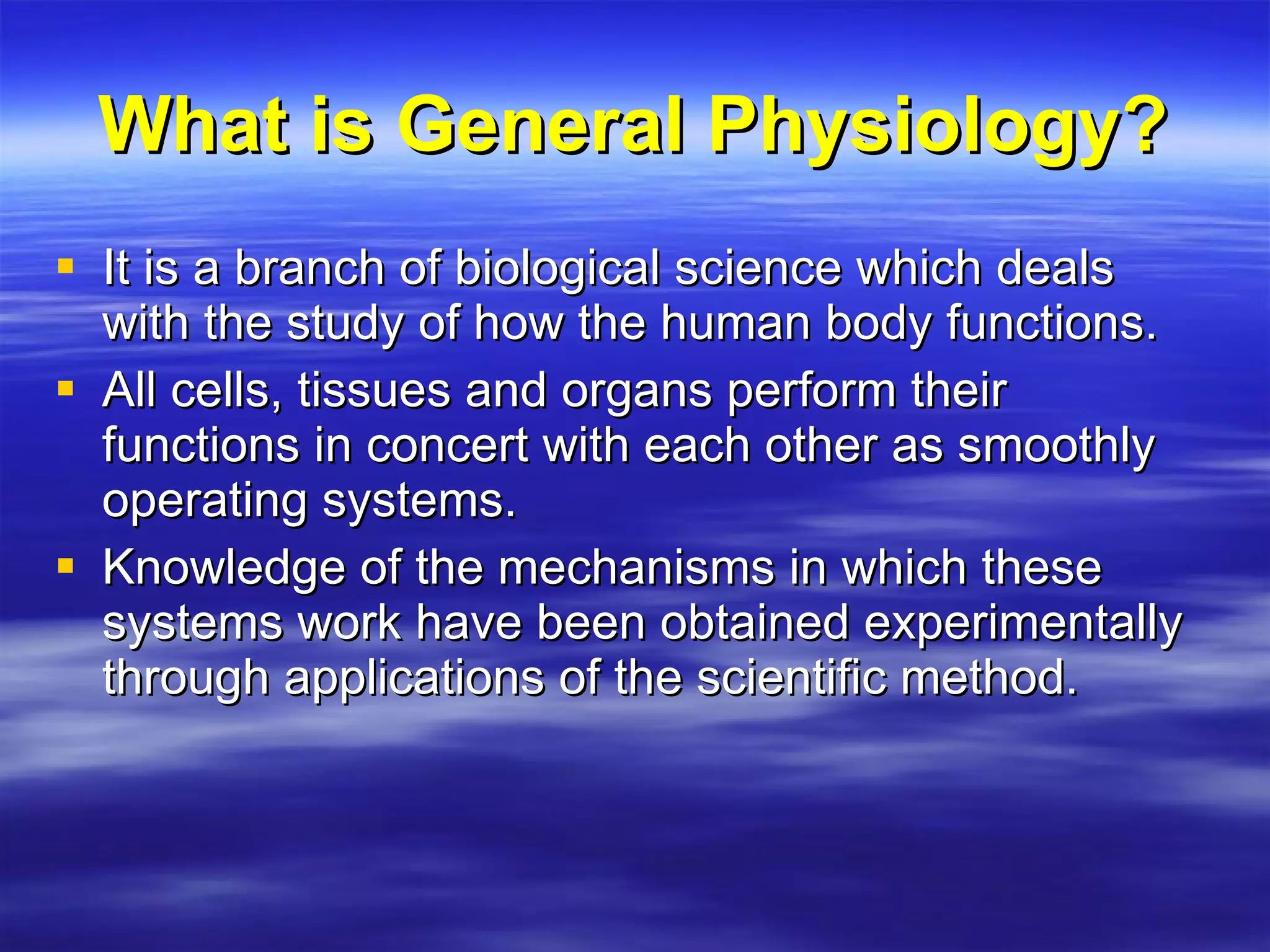 Lecture1 a gen physiology | PPT