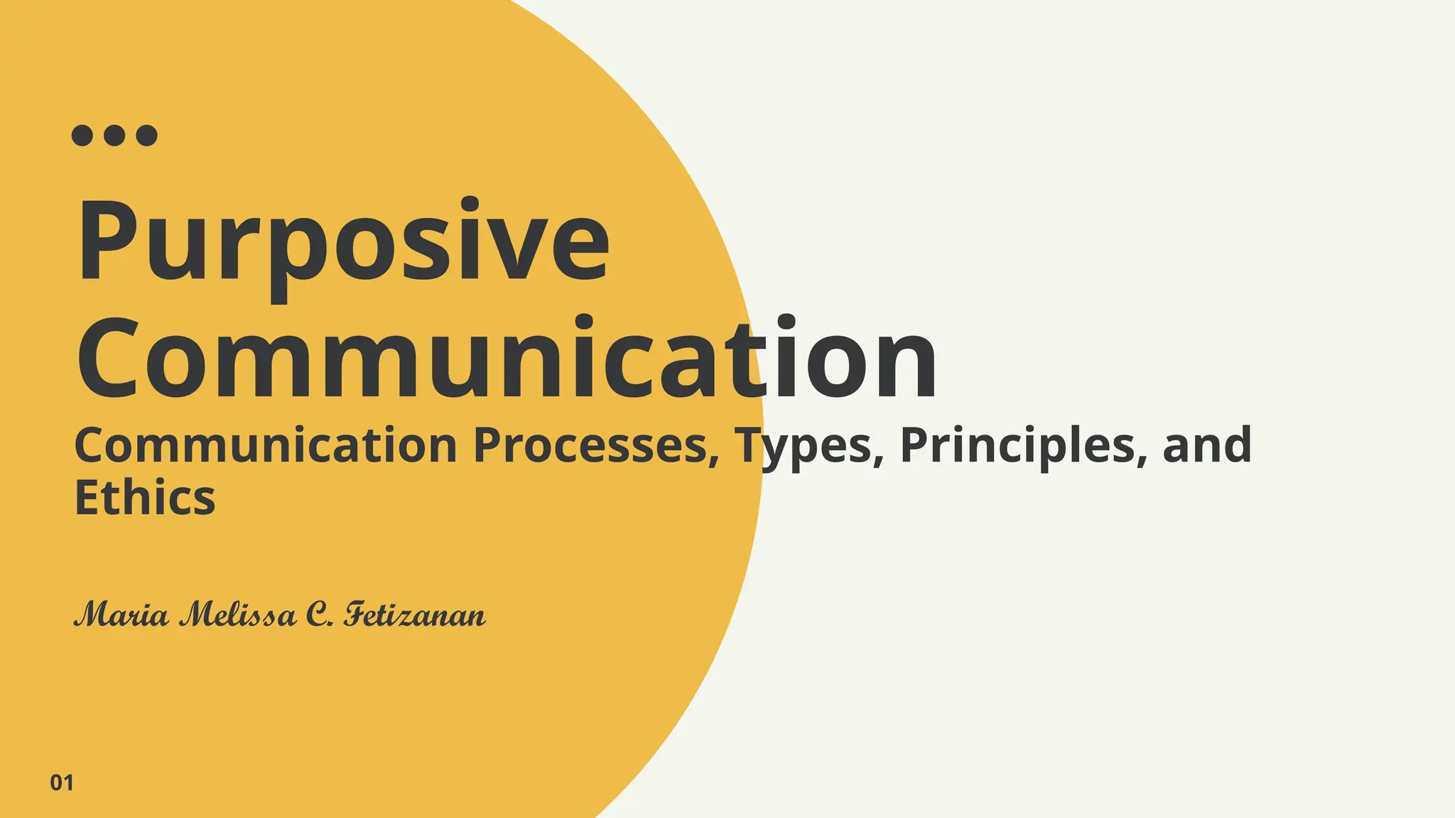 All About Communication: Types, Nature, Process and Ethics | PPTX