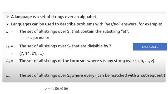 LECTURE 1 ALPHABET,STRINGS, LANGUAGE CHOMSKY TYPES OF GRAMMAR.pptx