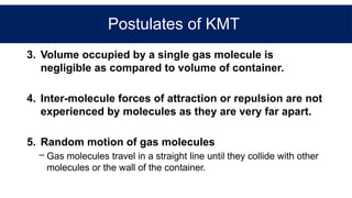basic concept of physical chemistry including kmt | PPT