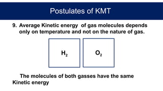 basic concept of physical chemistry including kmt | PPT