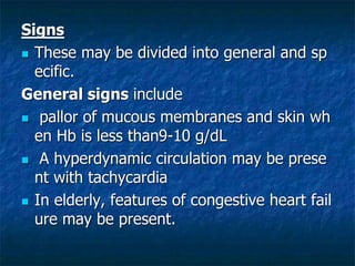 Lecture 1 general aspects of Anaemia.pptx