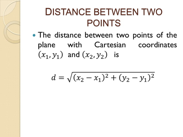 Lecture 1 Analytic Geometry Pptx 8320