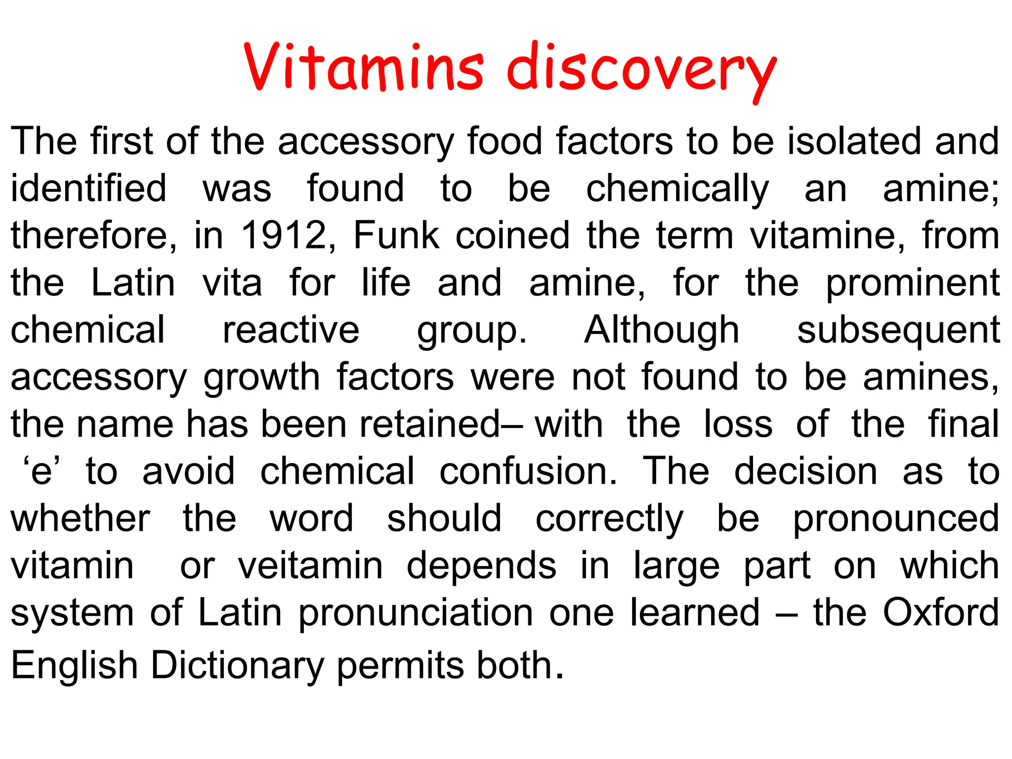 Vitamin classification, function, deficiency | PPT | Nutrition ...