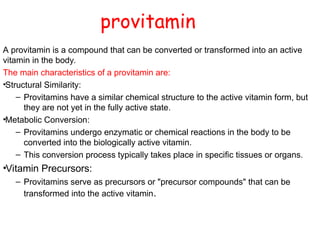 Vitamin classification, function, deficiency | PPT