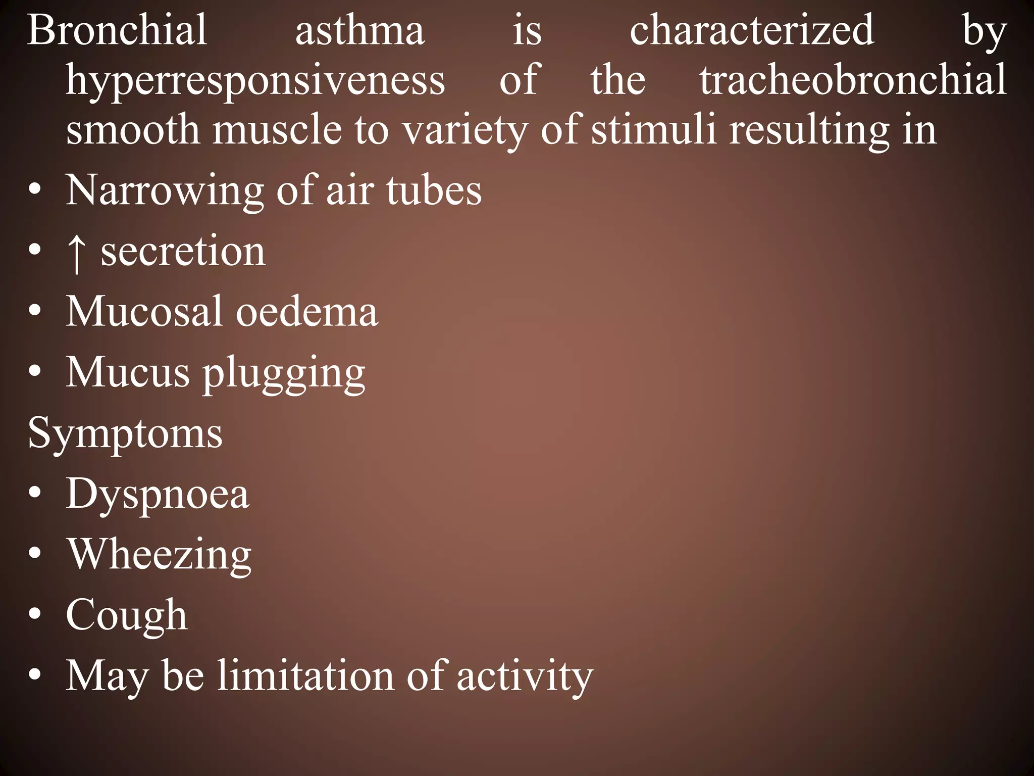 Lecture 1 anti asthmatics drugs part-1 | PDF