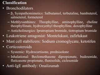 Lecture 1 anti asthmatics drugs part-1 | PPT