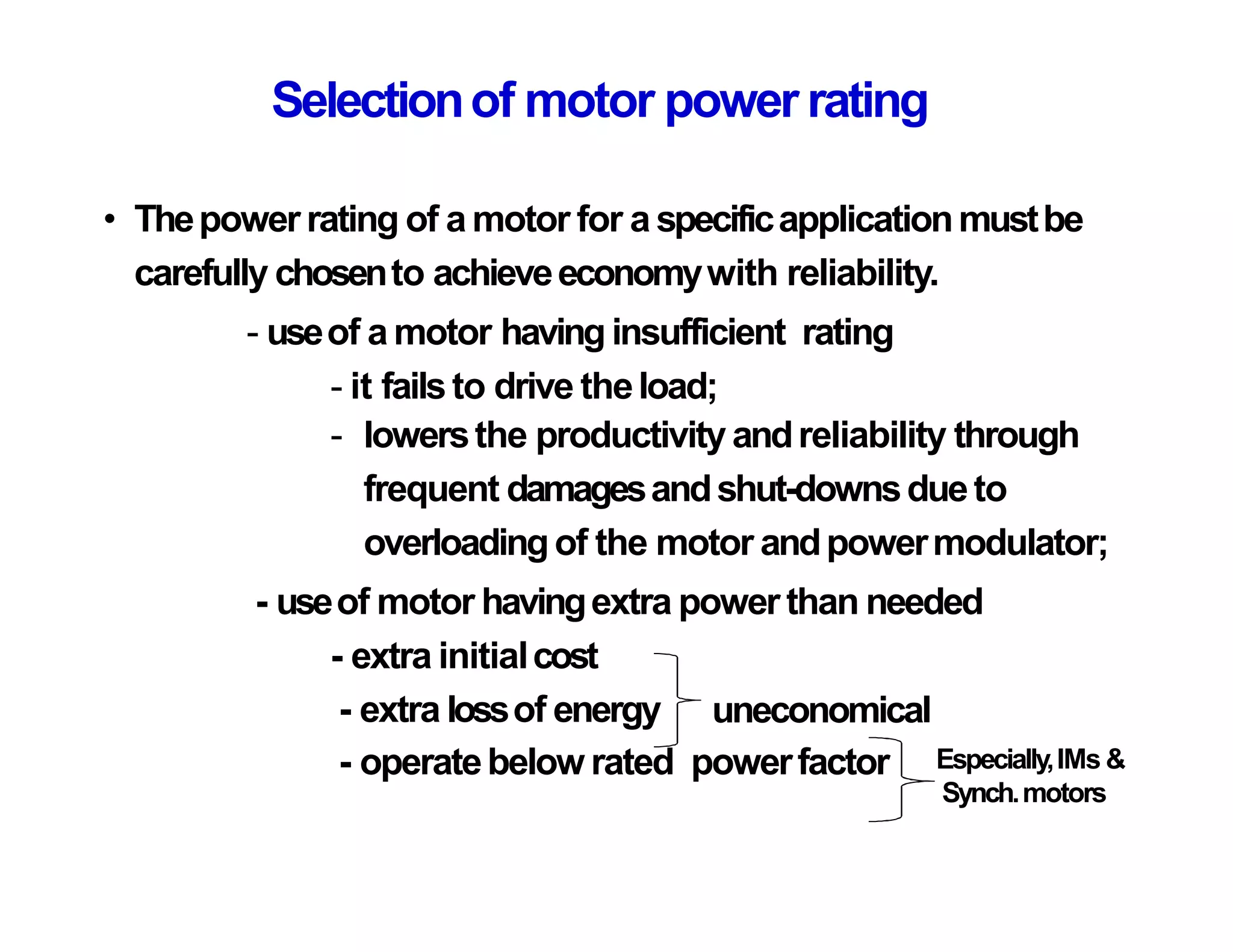 Lecture 1a Selection of Motor Rating.pptx