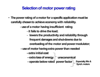 Lecture 1a Selection of Motor Rating.pptx