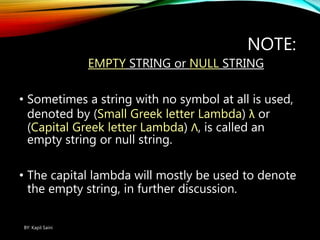 Introduction to Automata Theory | PPT