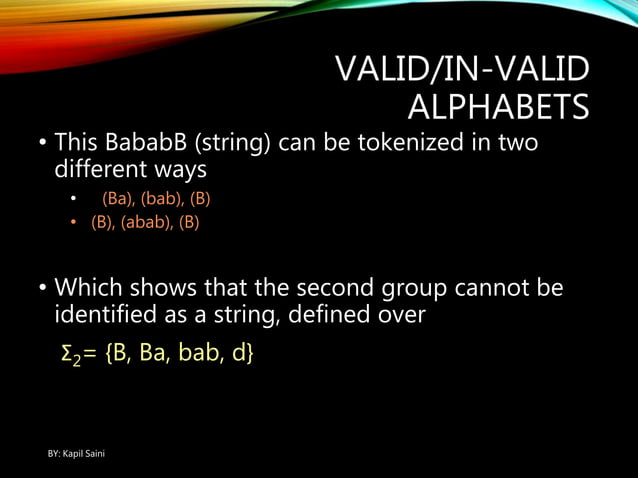 Introduction to Automata Theory | PPT
