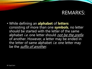 Introduction to Automata Theory | PPT
