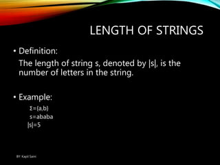 Introduction to Automata Theory | PPT