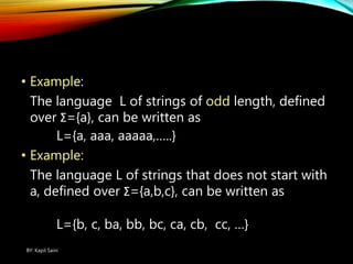 Introduction to Automata Theory | PPT