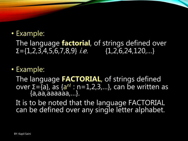 Introduction to Automata Theory | PPT