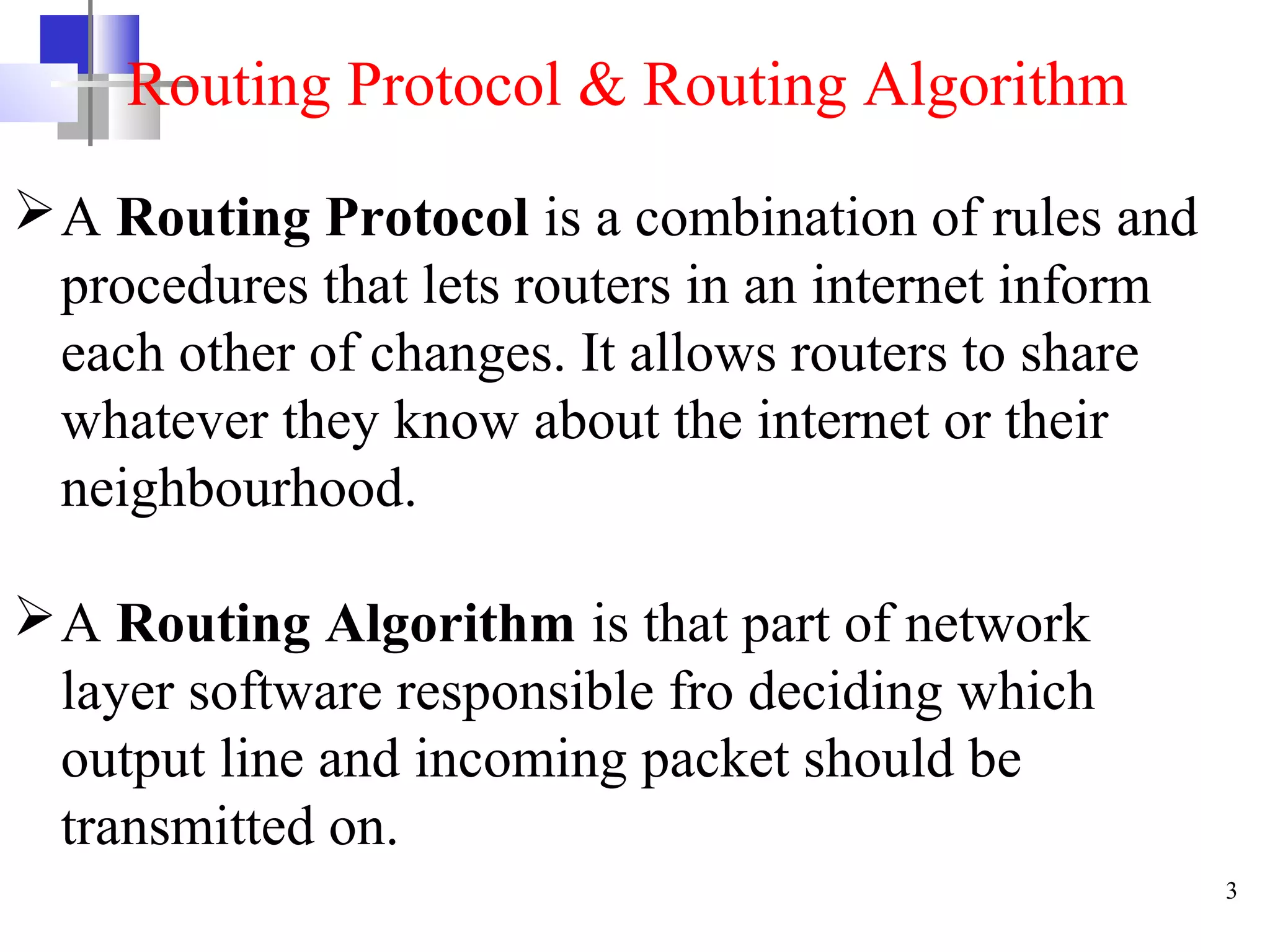 Concept Of Network Routing Layer Ppt 6204