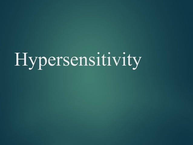 Lecture 1b. Hypersensitivity.ppt............ | PPT