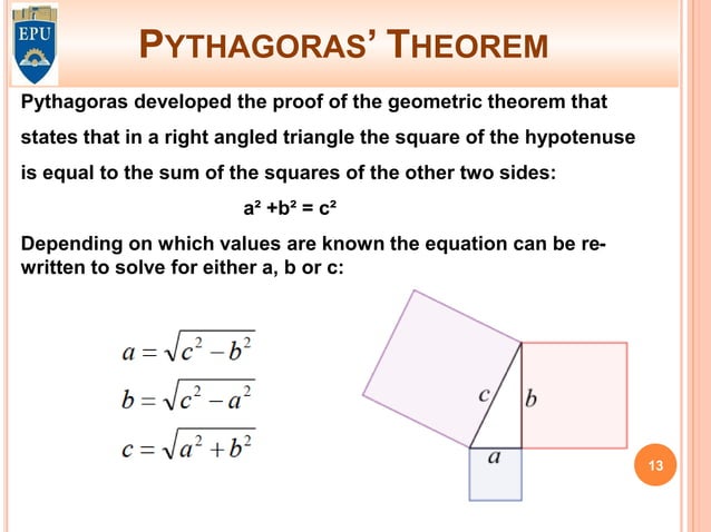 Lecture 1: Basics of trigonometry (surveying) | PDF | Geography | Science