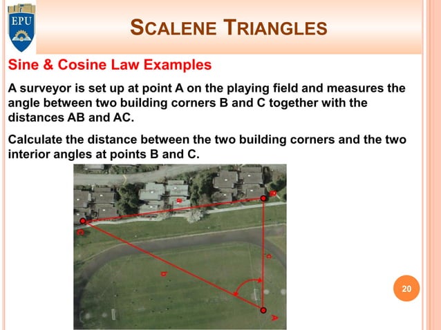 Lecture 1: Basics of trigonometry (surveying) | PDF | Geography | Science