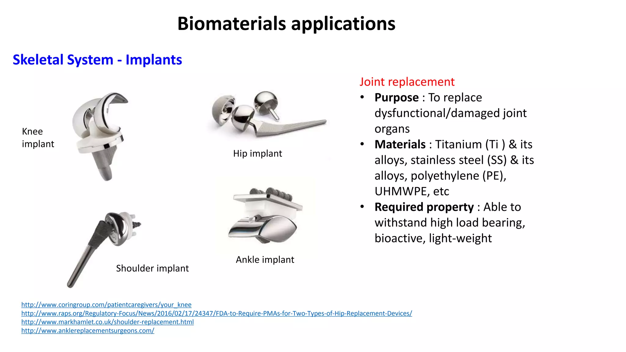 Lecture 1 biomaterials | PPTX