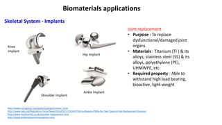 Lecture 1 biomaterials | PPTX