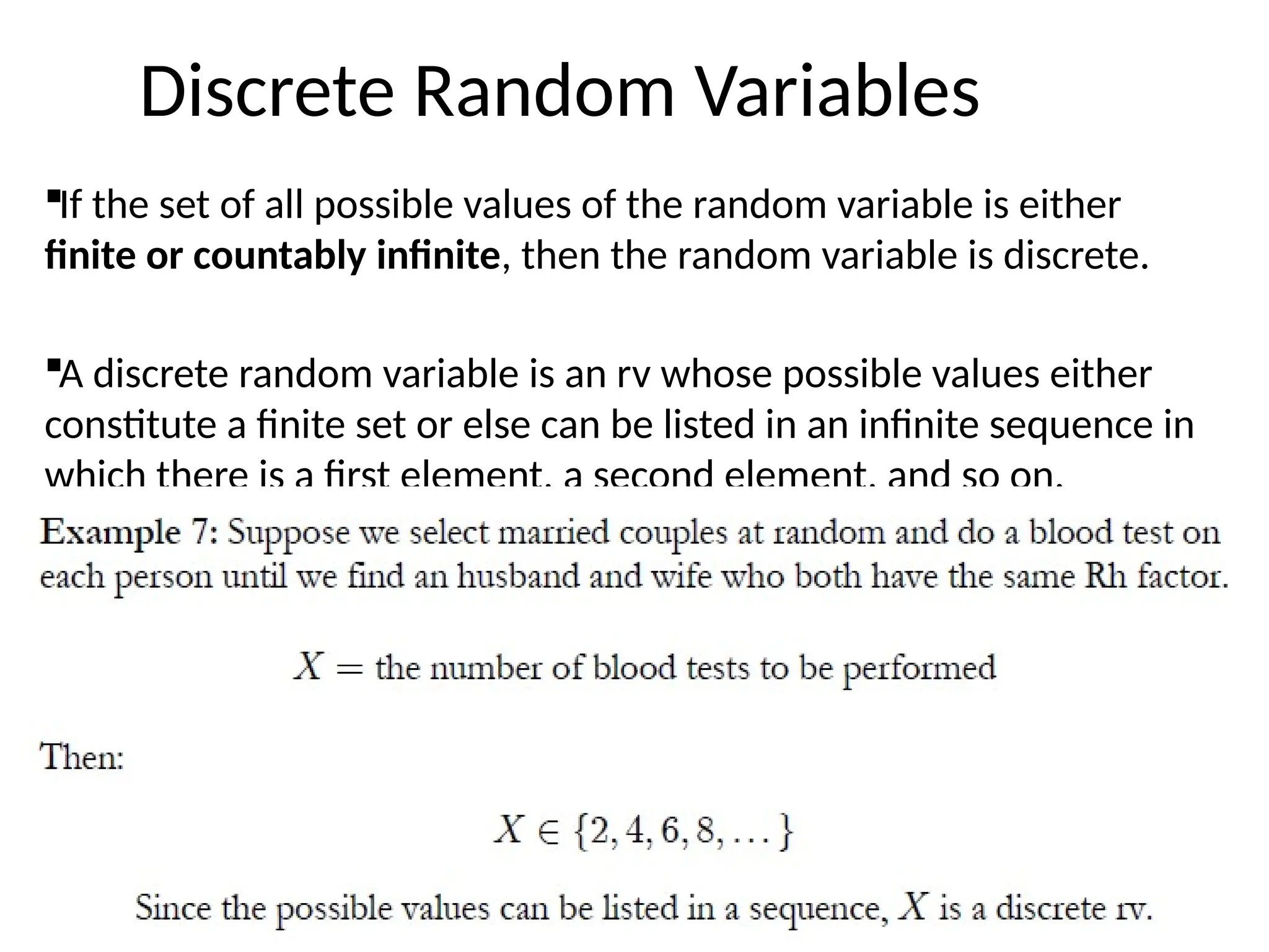 Random Variables (Motivation) and its types | PPTX