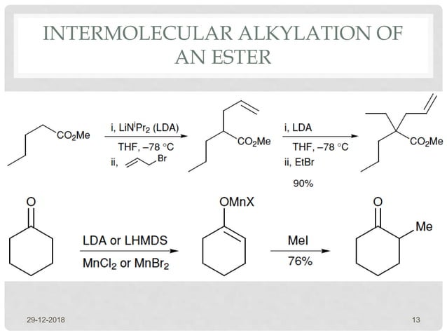 Lecture 1 c c bond formation | PPTX | Chemistry | Science