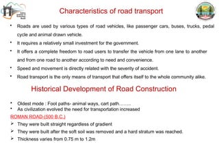 Lecture 1 of transport engineering at iit mandi | PPTX